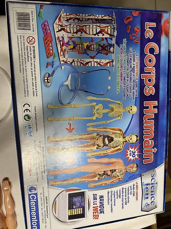 Jeu Le corps Humain science squelette et organes Canton Genève - anibis.ch