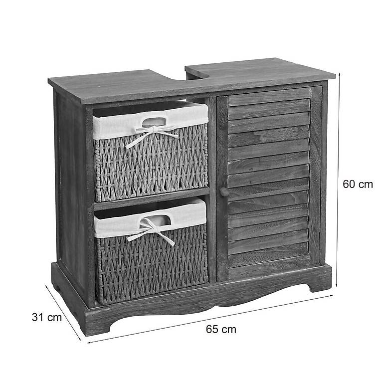 Shabby Chic Meuble sous-lavabo avec (Livraison Gratuit) Canton Vaud - anibis.ch