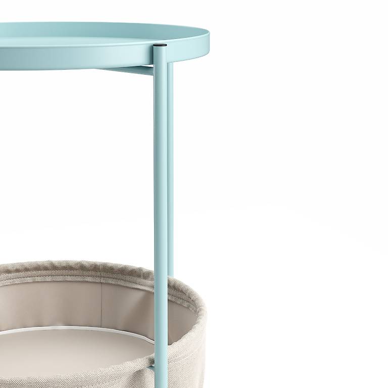 Table d'appoint SONYA ronde menthe (Livraison Gratuit) Canton Vaud - anibis.ch