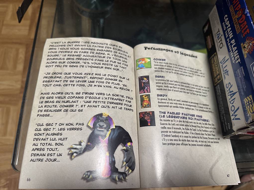 Manuel, notice Conker Bad fur Dax N64 Canton Vaud - anibis.ch