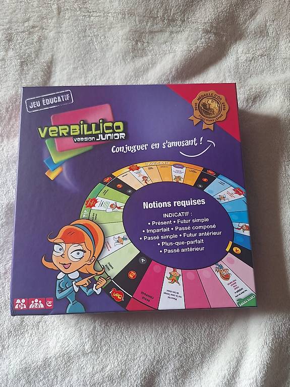 Verbillico jeu pour apprendre les verbes conjugaison Canton Vaud ...