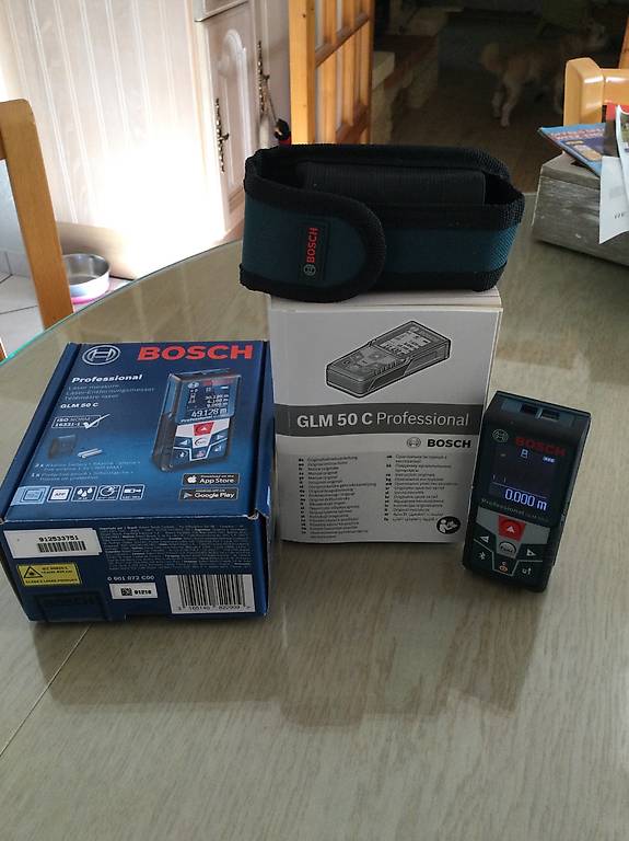 Télémètre laser Bosch professionnel GLM 50 C Canton Genève - anibis.ch