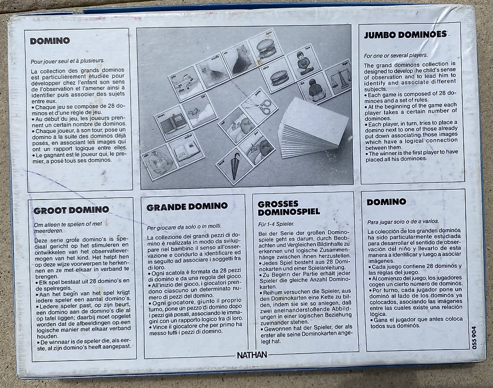 Jeu de dominos pour associer les contraires im Kanton Waadt - anibis.ch