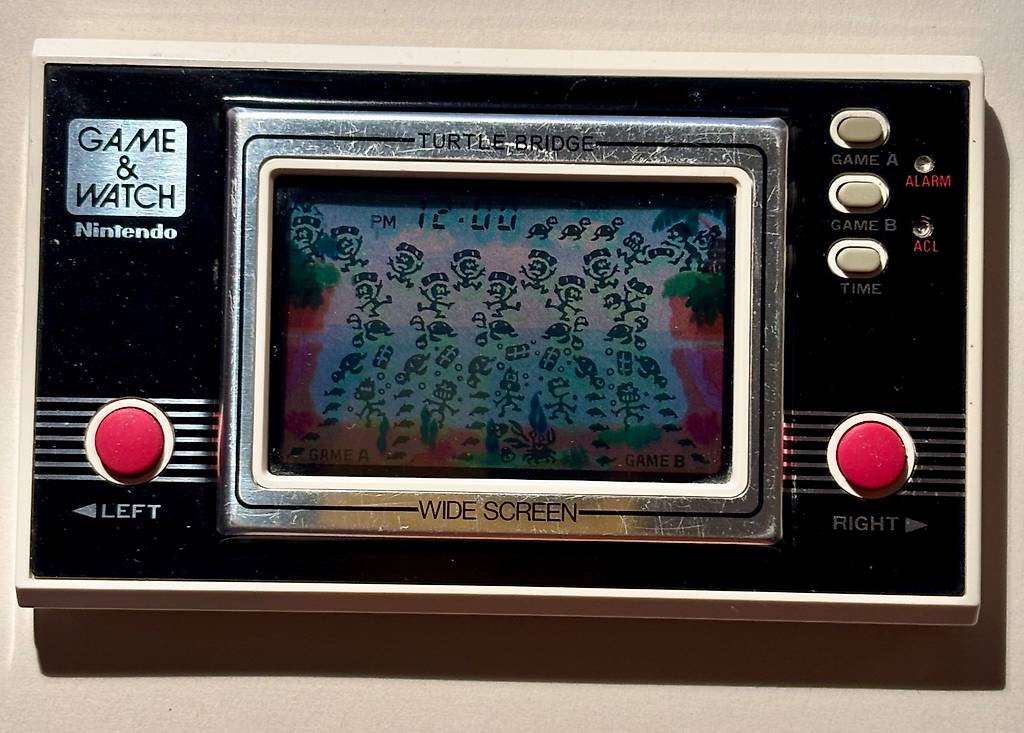 Nintendo Game & Watch 1982 - TURTLE BRIDGE Wide screen Canton Genève - anibis.ch