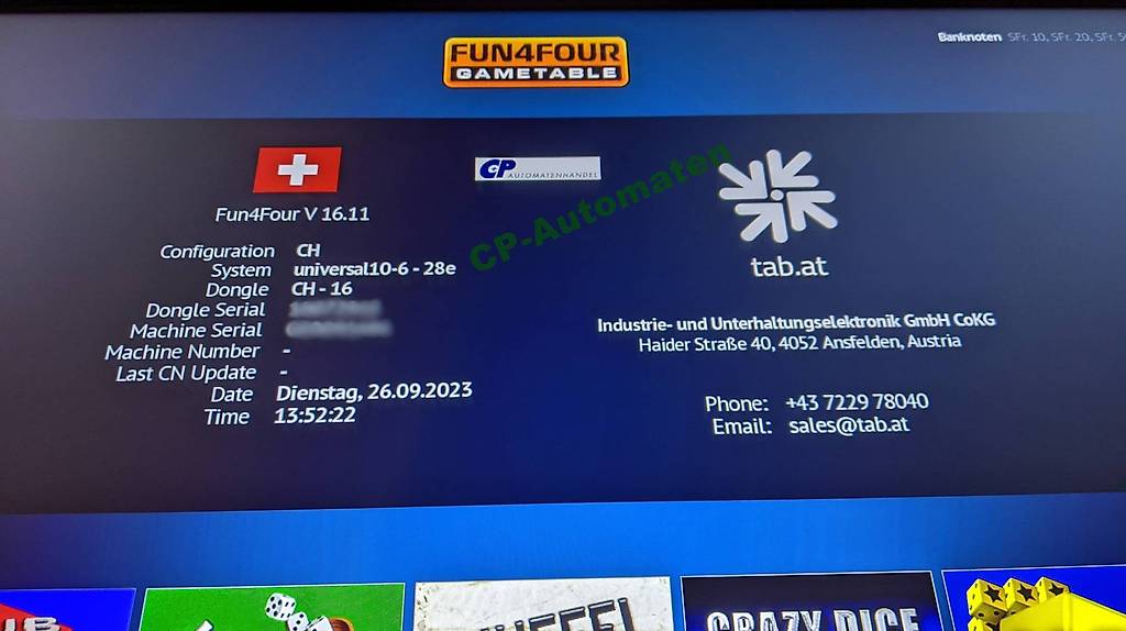 TAB Fun4Four Mini - Schweizer Ausführung - Neu im Kanton Aargau - anibis.ch