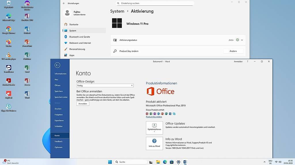 FUJITSU ESPRIMO Q957 i5-7500T-SSD. Win.11 & Office 2019 Canton Argovie ...