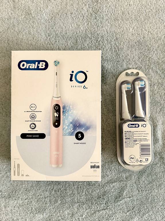 Brosse à dents électrique Braun iO series 6N+6 offertes Canton Genève ...