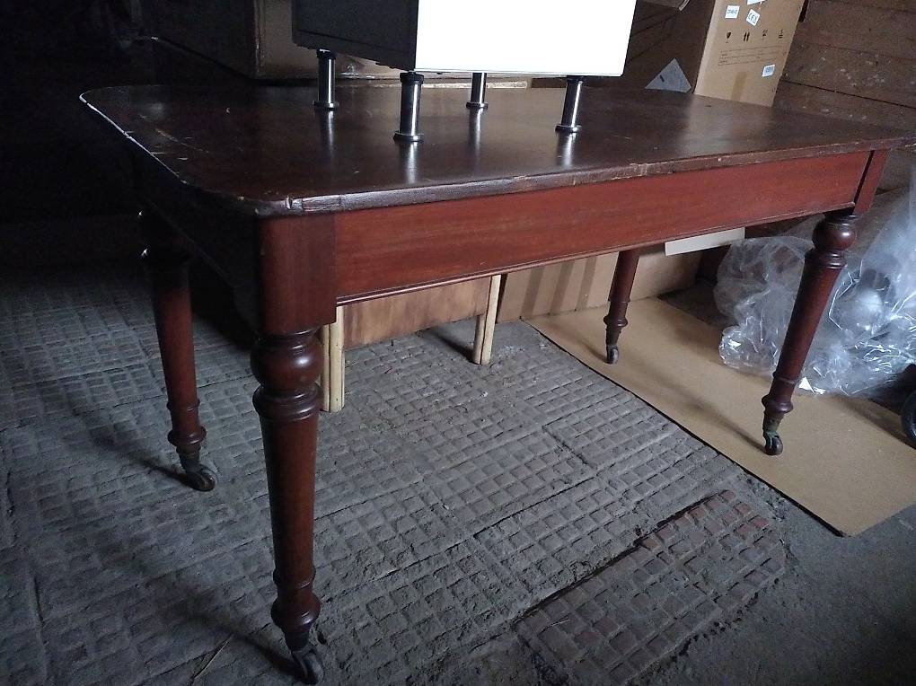 ancienne table paysanne bois brut clair Canton Genève - anibis.ch