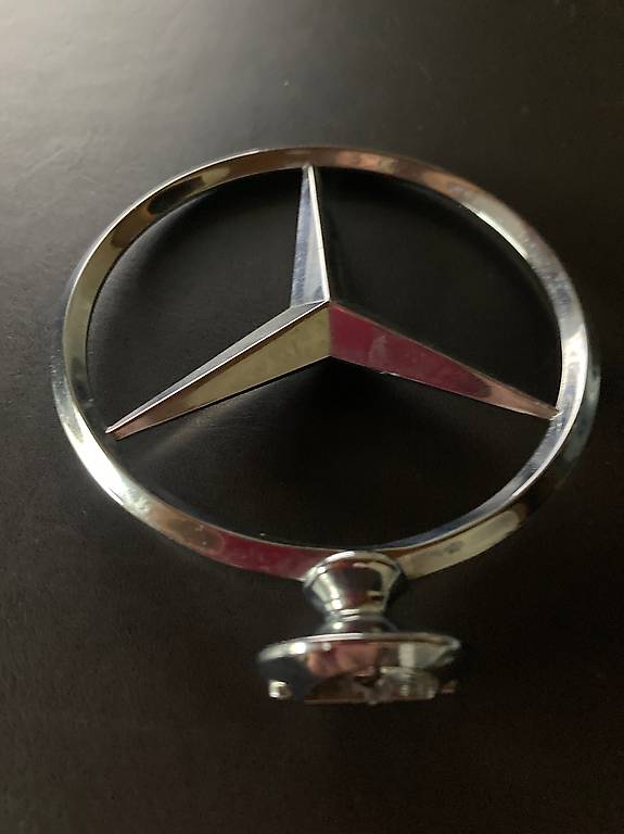 Original Mercedes Benz Stern / Kühlerfigur / Emblem Canton Thurgovie ...