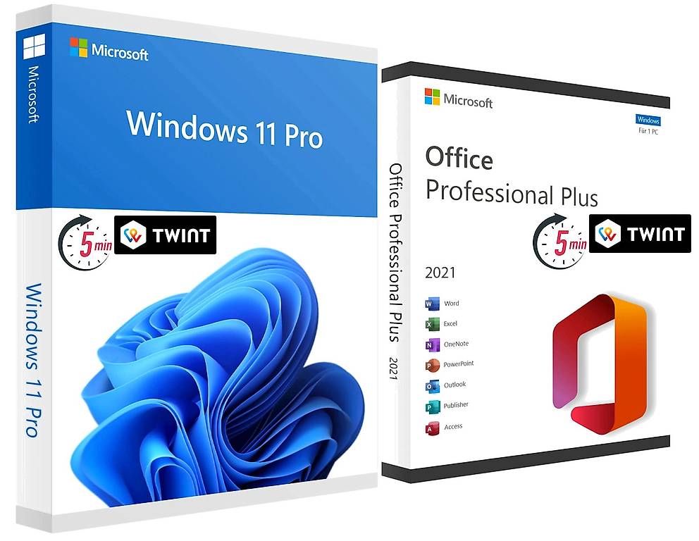Microsoft Windows 11 Pro | Office 2021 Pro Plus | FRANÇAISE Canton ...