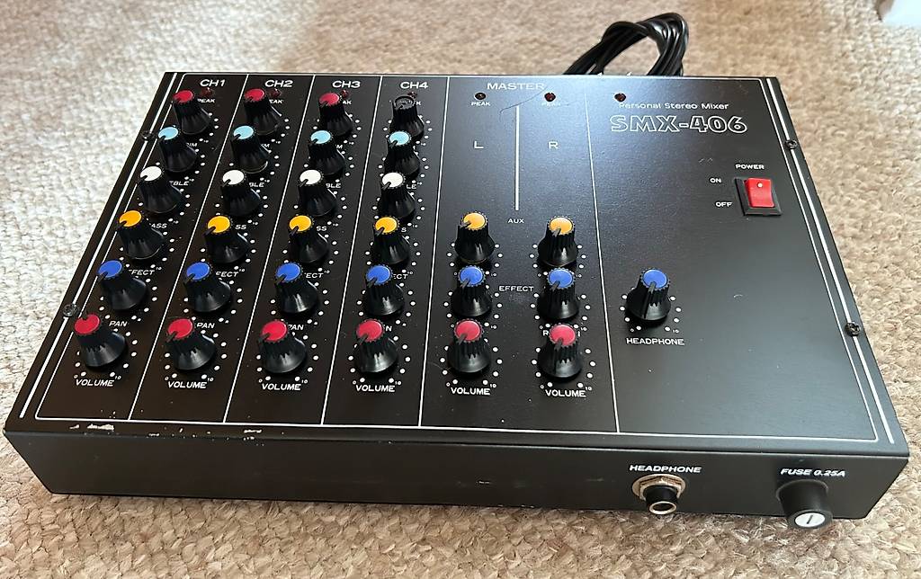 Mixeur stéréo personnel à 4 canaux SMX-406 - Vintage Canton Vaud ...