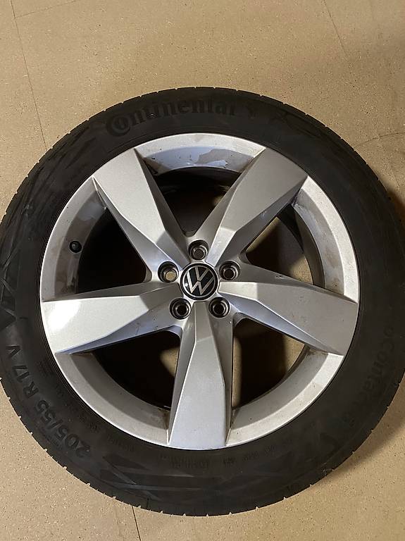 Pneus de été continental avec les jante Canton Neuchâtel - anibis.ch