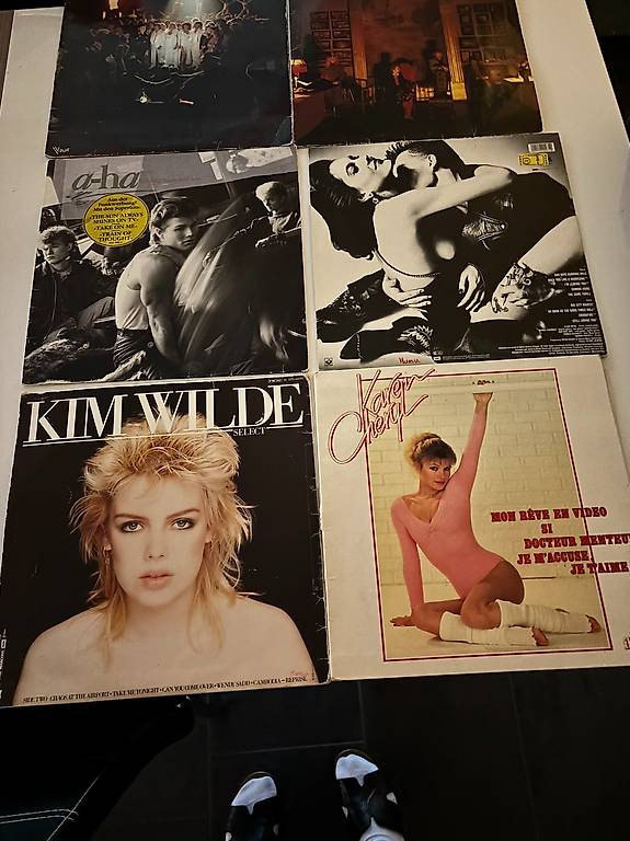 Lots de disc Vinyles-33 T/45 Tours- Pop - Variété française Canton ...