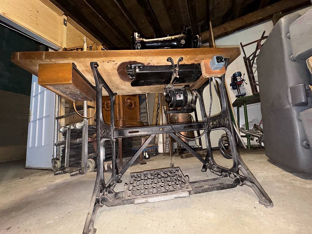 Machine à coudre professionnel Singer class 15 de 1910 Canton Neuchâtel ...