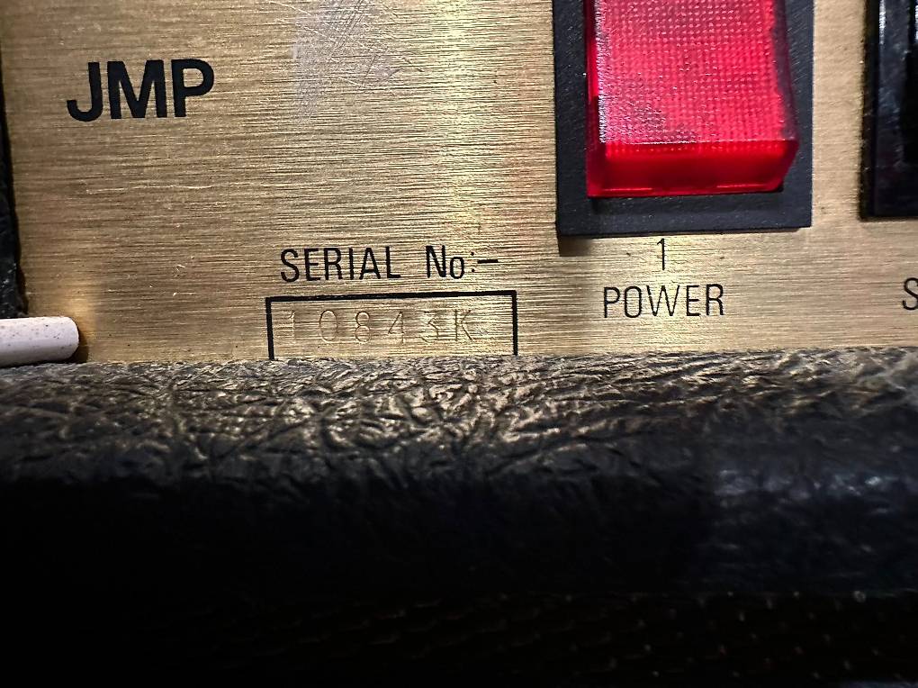 1979 Marshall JMP 2203 Master Volume unmodified Canton Valais - anibis.ch