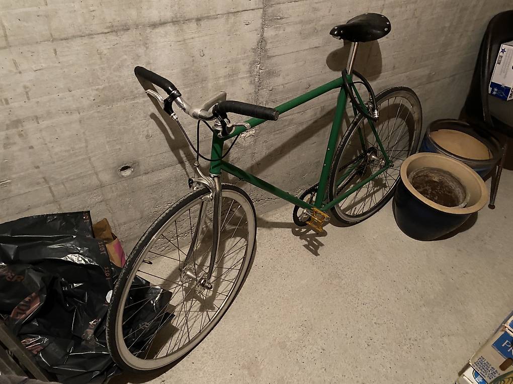 Magnifique vélo Fixie (Brooks, Shimano, Tektro) Canton Valais - anibis.ch