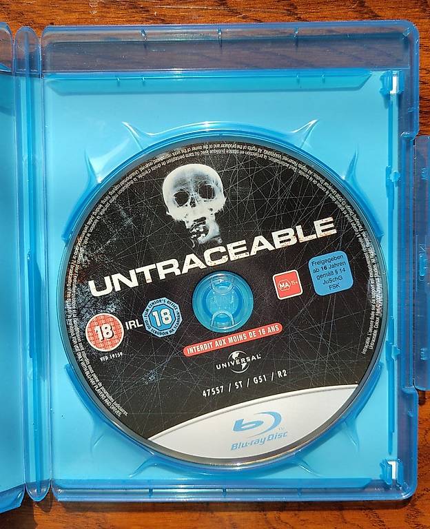 DVD film Blu-ray "Intraçable" Canton Vaud - anibis.ch