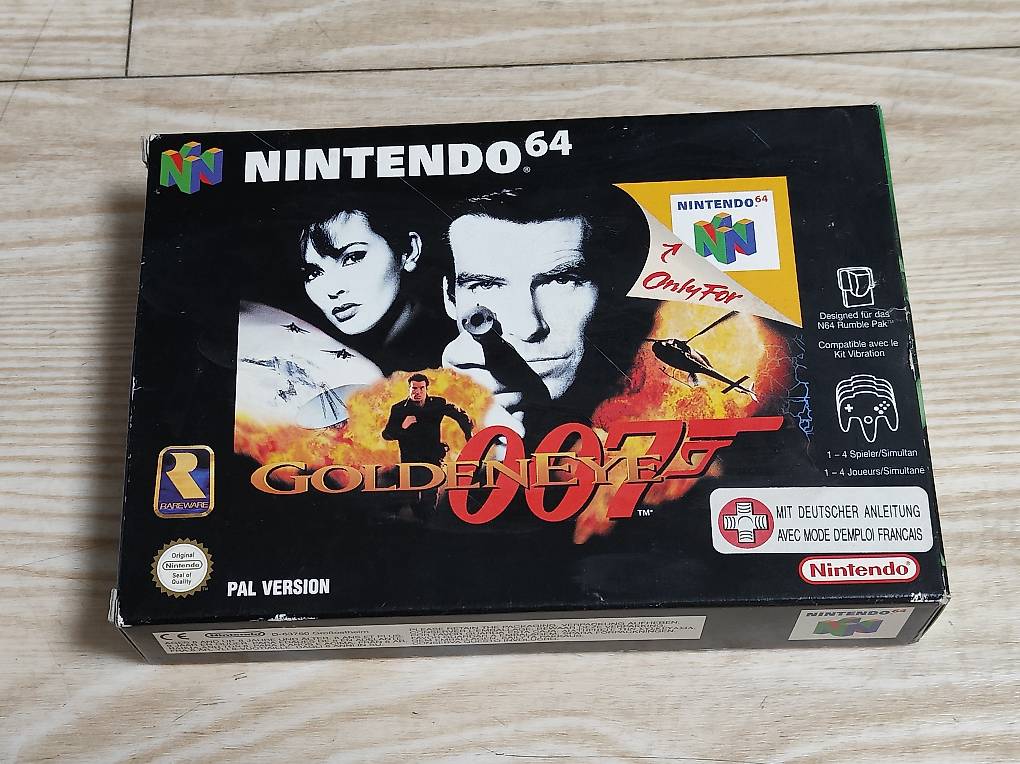 (État Collector) Golden Eye 007 en Boîte, N64 Canton Genève - anibis.ch