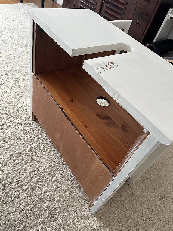 Armoire sous lavabo en bois + armoire avec tiroir et porte Canton Genève - anibis.ch