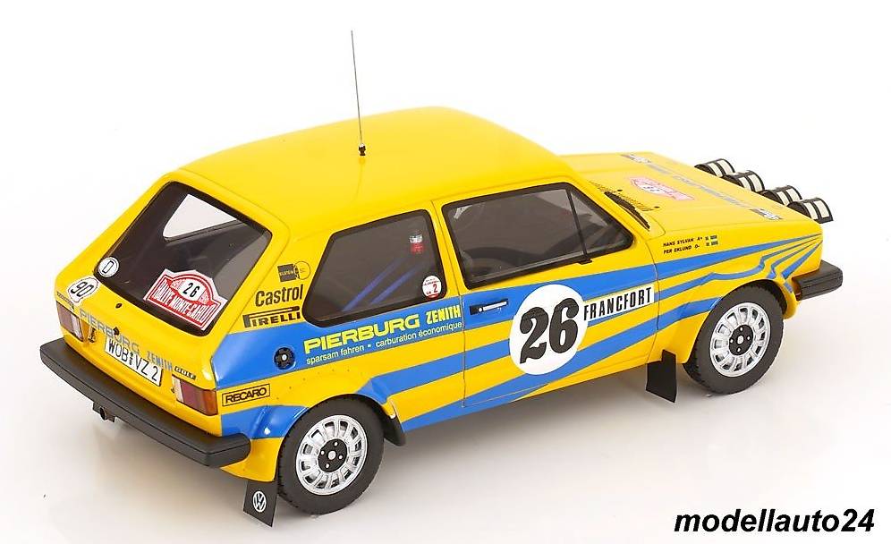 VW Golf GTI MK1 5th Rallye Monte Carlo 1980 / Otto 1:18 im Kanton ...
