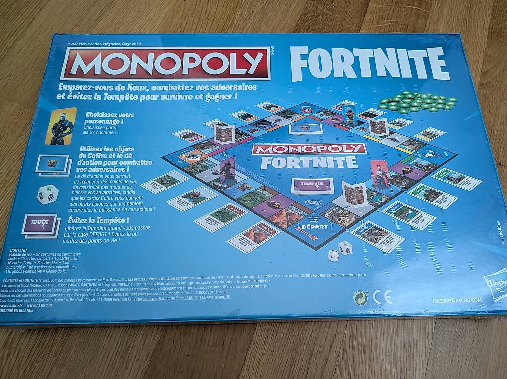 Jeu de société Monopoly Fortnite Canton Vaud - anibis.ch