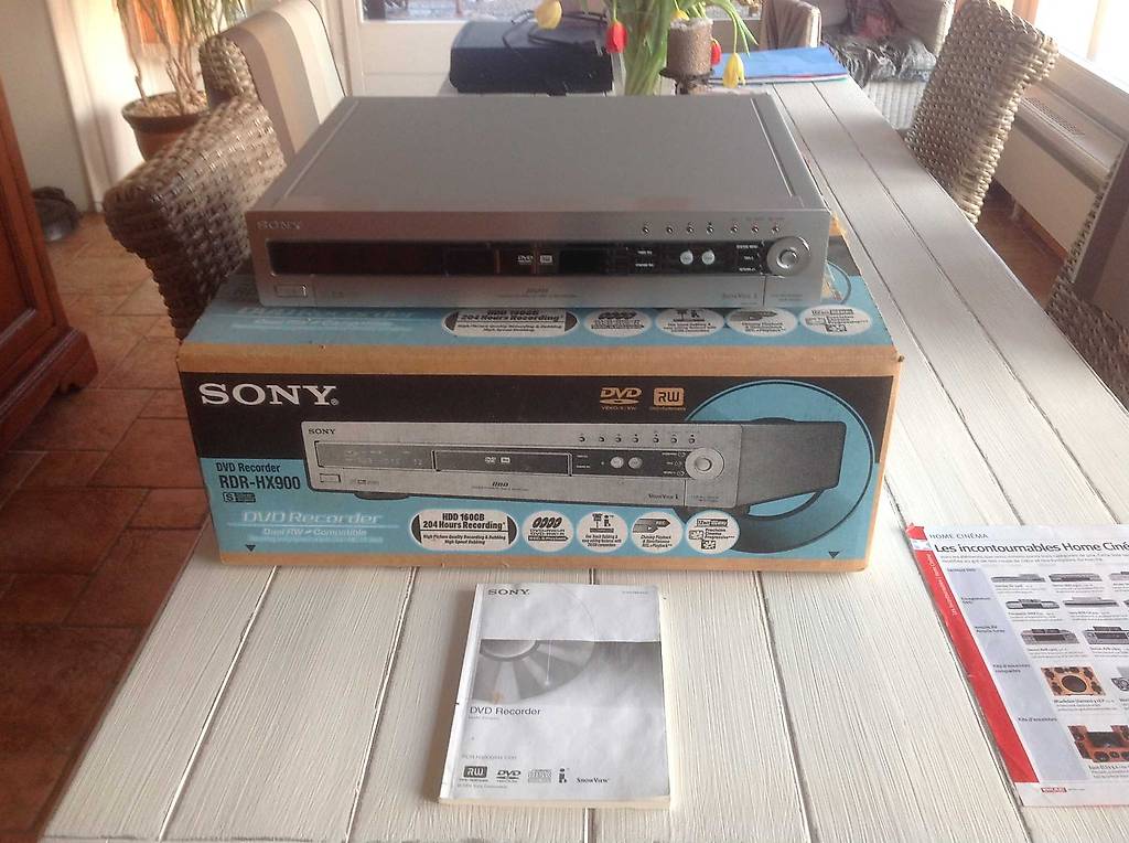 Sony lecteur-graveur DVD - HDR - RH900 Canton Vaud - anibis.ch