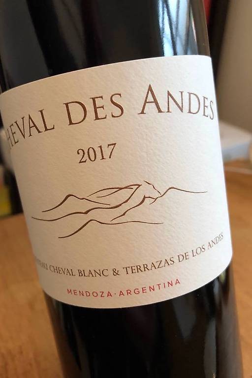 Cheval des Andes 2017 - 100 points - LVMH (cheval blanc) Cantone Vaud ...
