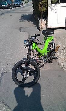 Velomoteur Puch Manet Korado Supermaxi Tuning superbe vert Canton ...