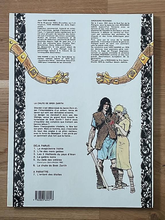 THORGAL 6 : LA CHUTE DE BREK ZARITH EO Canton Vaud - anibis.ch