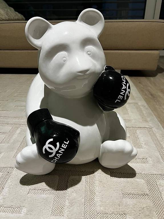 Sculpture Panda Chanel boxe Canton Vaud - anibis.ch