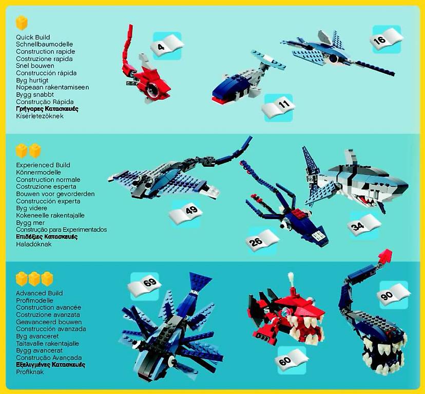 LEGO 4506 Deep Sea Predators Canton Vaud - anibis.ch