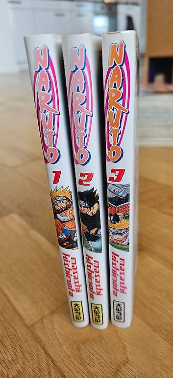 Naruto Manga, Tome 1-3, Top condition, Complet, Bonne affair im Kanton ...