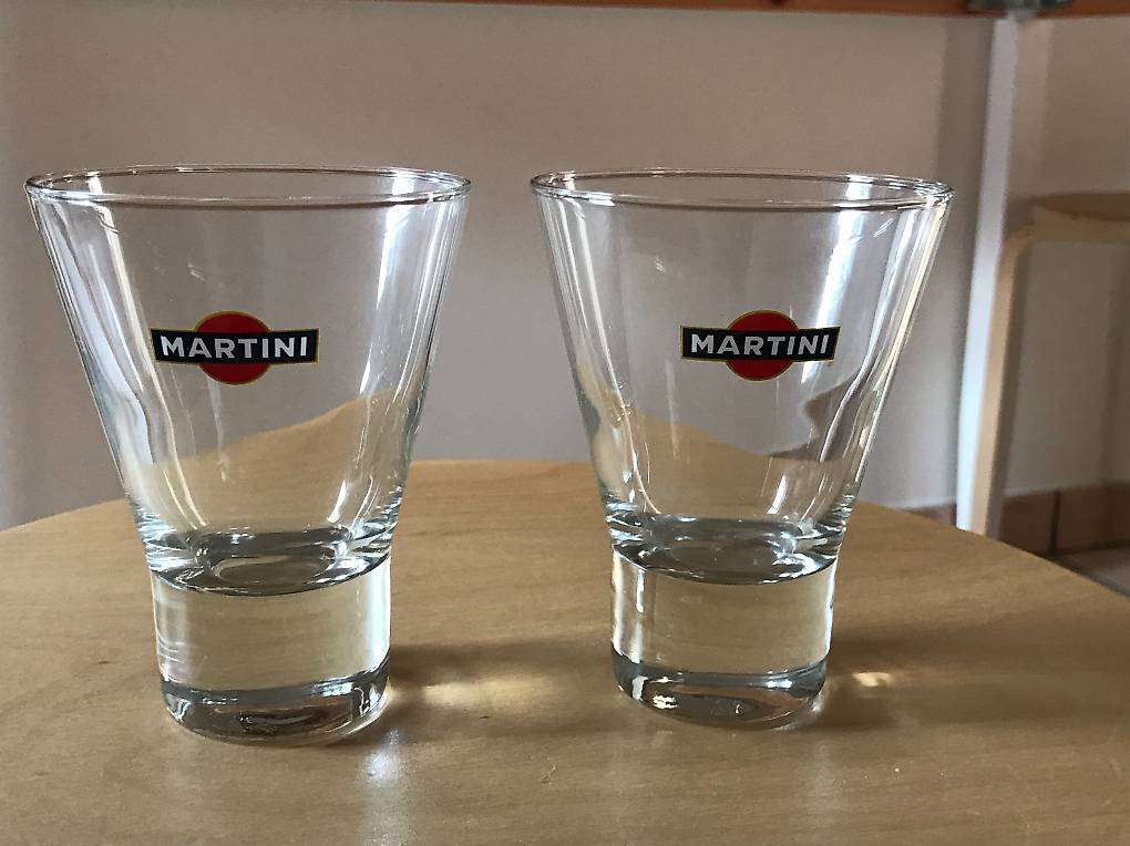 Set de 5 verres à Martini Canton Genève - anibis.ch