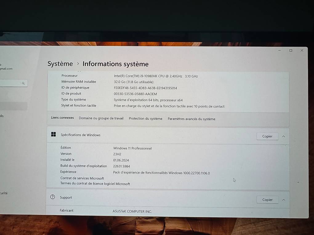 ASUS ZENBOOK PRO DUO 32GO DE RAM 1T DE STOCKAGE Canton Genève - anibis.ch
