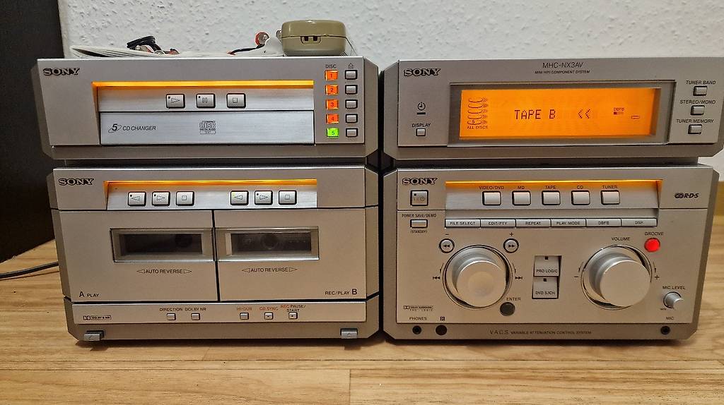 Sony MHC-NX3AV Audio Stereo Anlage Revidiert Canton Argovie - anibis.ch