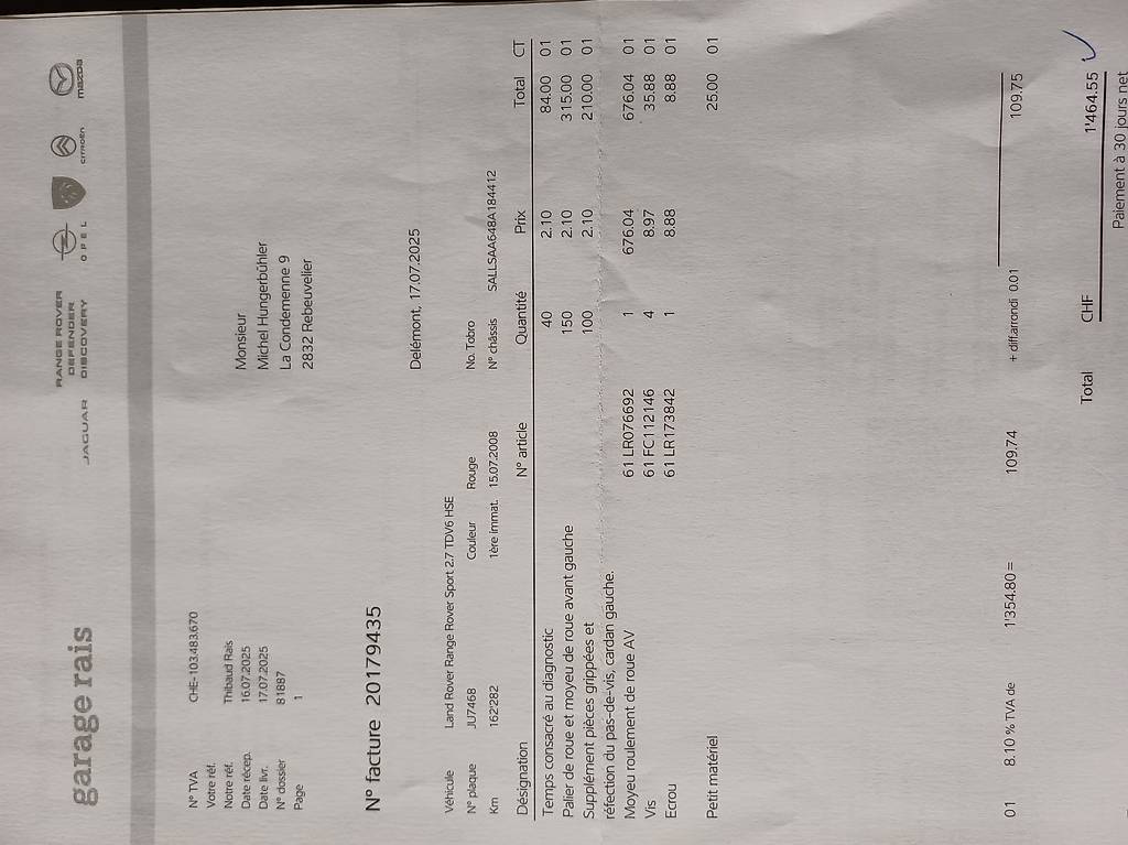 LAND ROVER Range Rover Sport 2.7 Td6 HSE Automatic Canton Lucerne ...