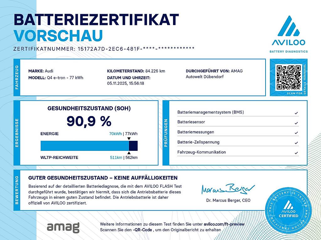 AUDI Q4 Sportback e-tron 50 quattro Canton Zurich - anibis.ch