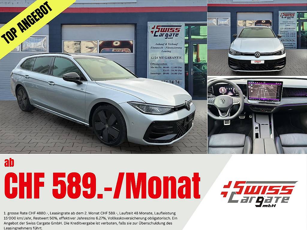 VW Passat Variant 2.0 TSI R-Line Black Style Signature 4 Canton Argovie ...