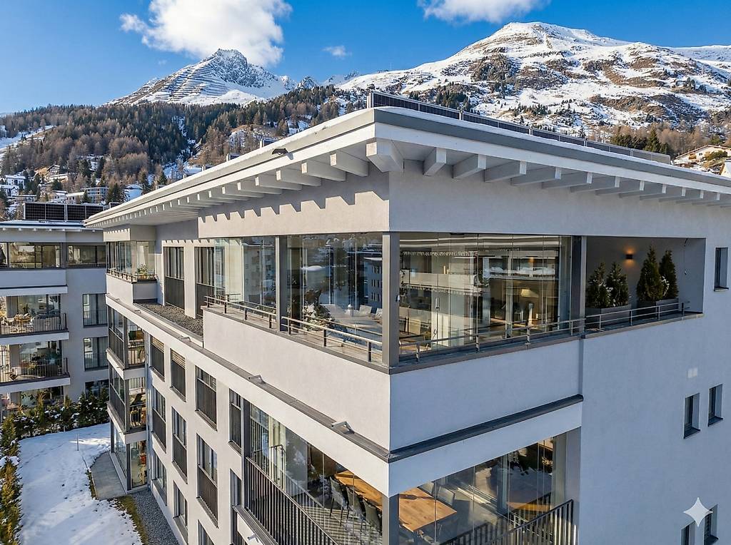 3 1/2- ATTIKA ZWEITWOHNUNG ABELIA, NEUBAU, NR. 1B.32 Canton Grisons ...