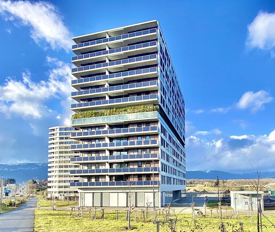 Logement moderne au sein de l'écoquartier des Vergers Canton Genève ...