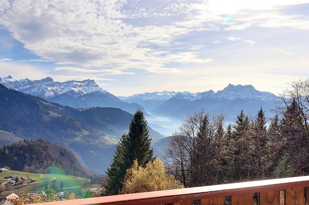 Véritable perle à Leysin avec vue imprenable sur les Alpes. Canton Vaud ...