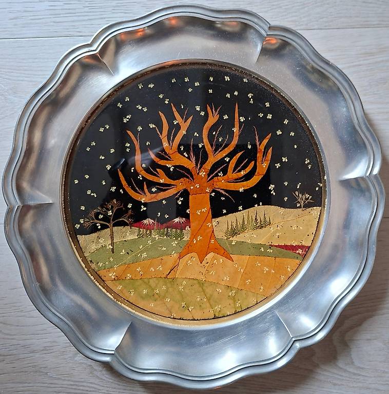 Assiettes en étain "Les 4 saisons" Canton Vaud - anibis.ch