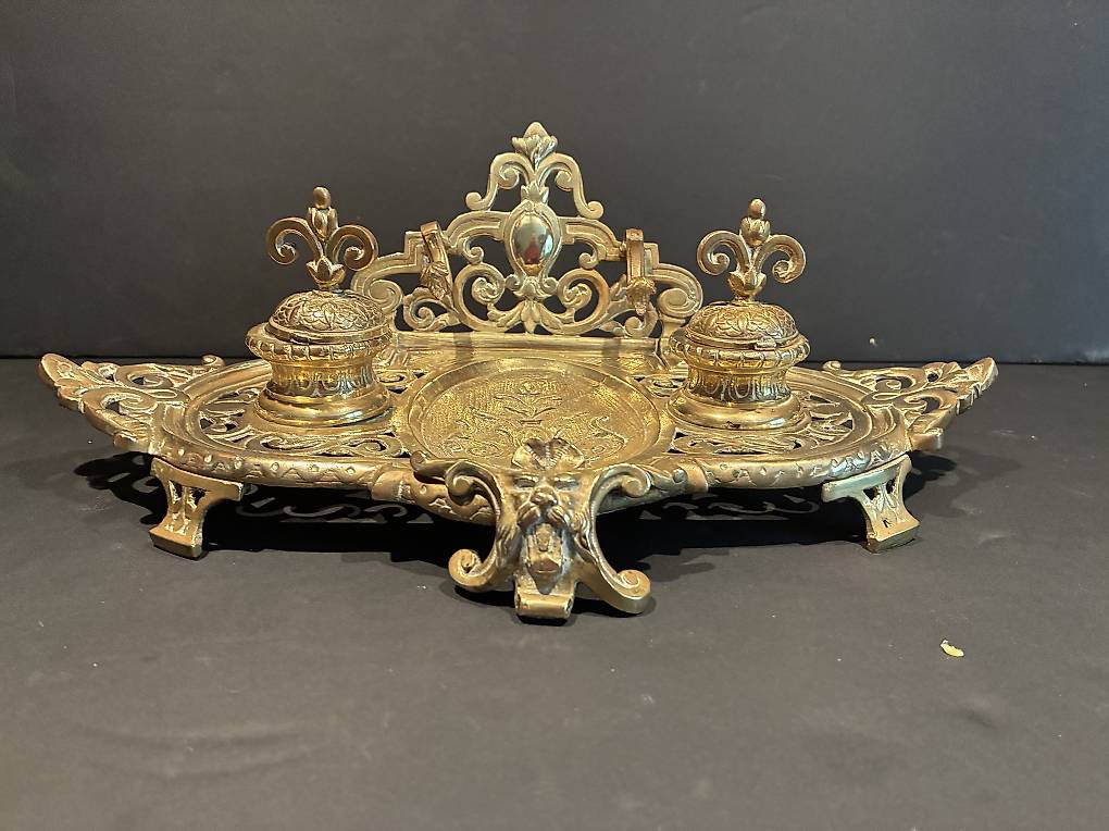 Encrier ancien en bronze Canton Vaud - anibis.ch