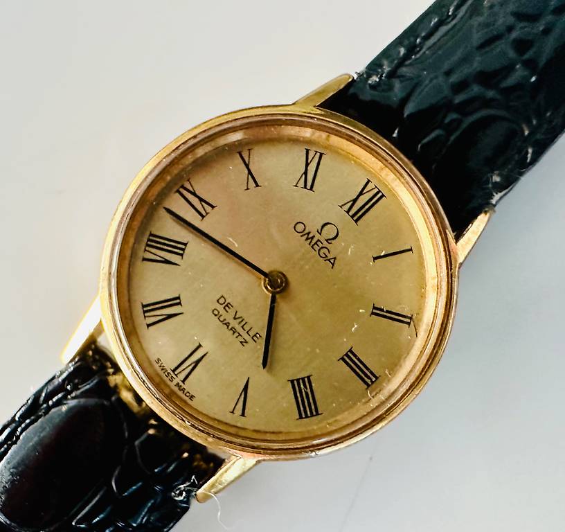 OMEGA DE VILLE Quartz 24 mm en parfait état, avec pile neuve im Kanton ...