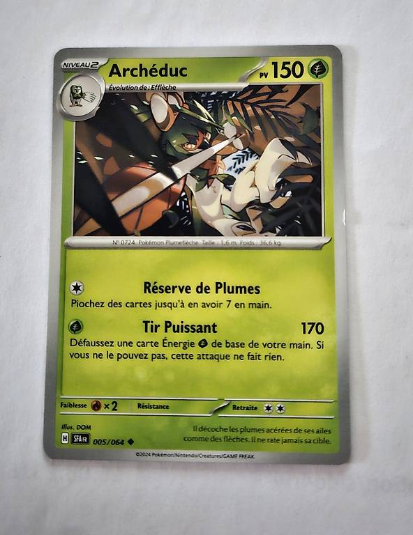 carte Pokémon Archéduc français parfait état! Canton Vaud - anibis.ch