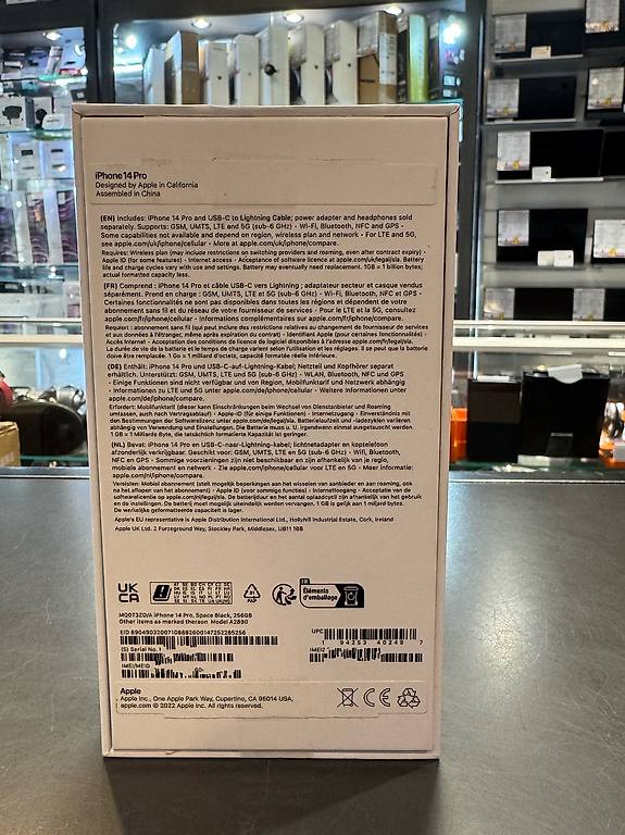 Apple iPhone 14 Pro 128gb Space Black, Réf 314369 Canton Genève - anibis.ch