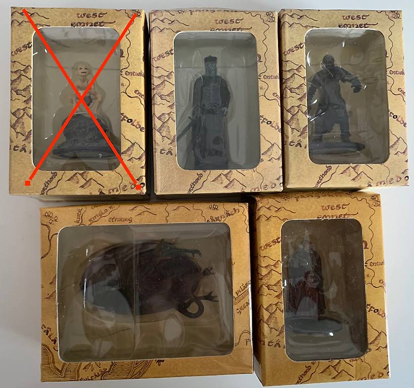 Herr der Ringe Figuren von DeAgostini, De Agostini Canton Zurich ...