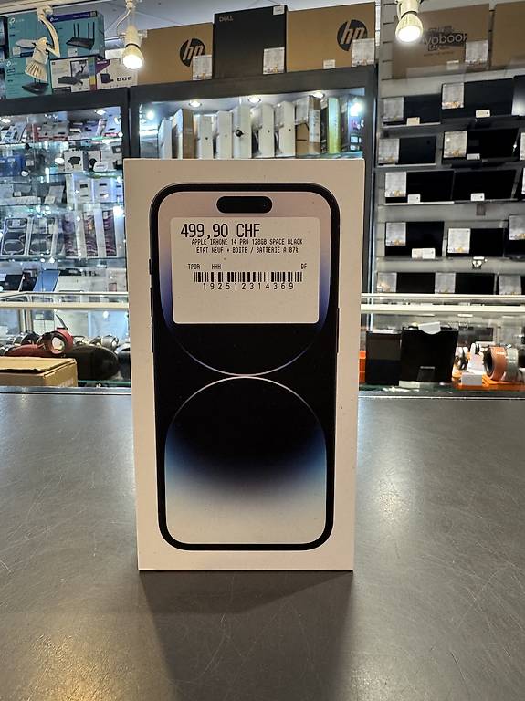 Apple iPhone 14 Pro 128gb Space Black, Réf 314369 Canton Genève - anibis.ch