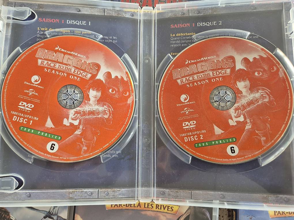Dvd dragons par-delà les rives Canton Fribourg - anibis.ch