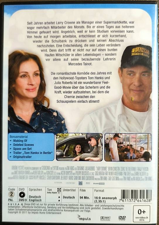 DVD Larry Crowne Canton Lucerne - anibis.ch